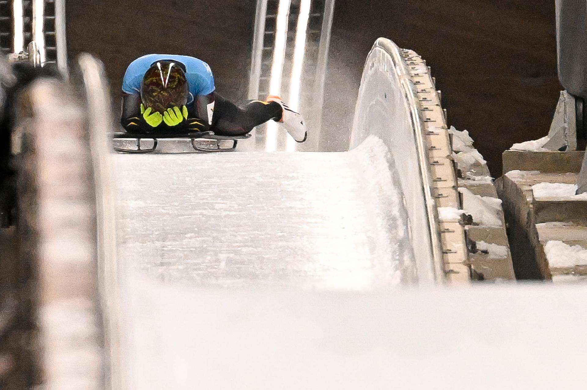 Coupe du monde de skeleton - Kim Meylemans et la majorité des athlètes ...
