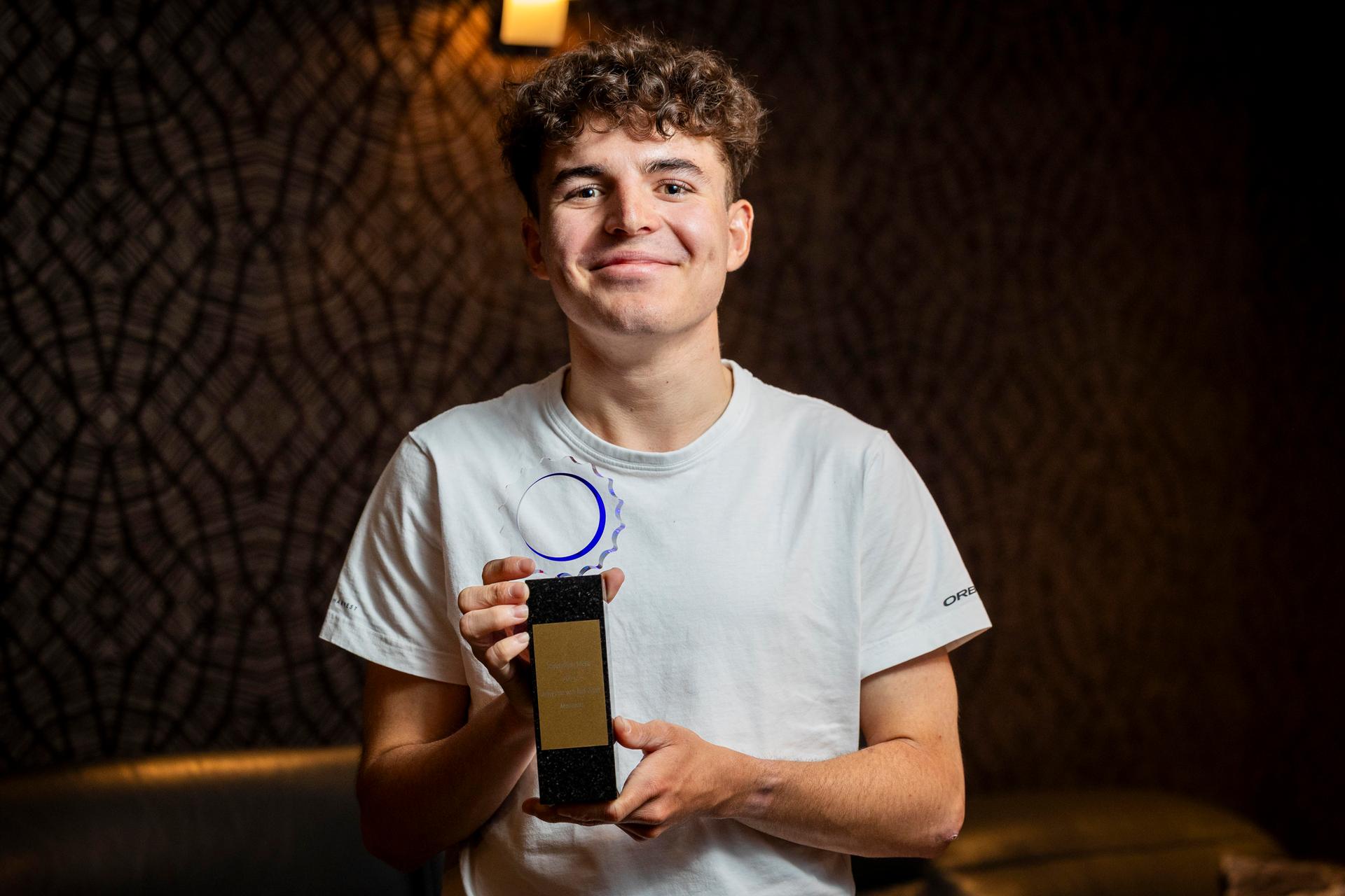 Vélo de Cristal - Jarno Widar élu Espoir masculin de l'année pour la ...