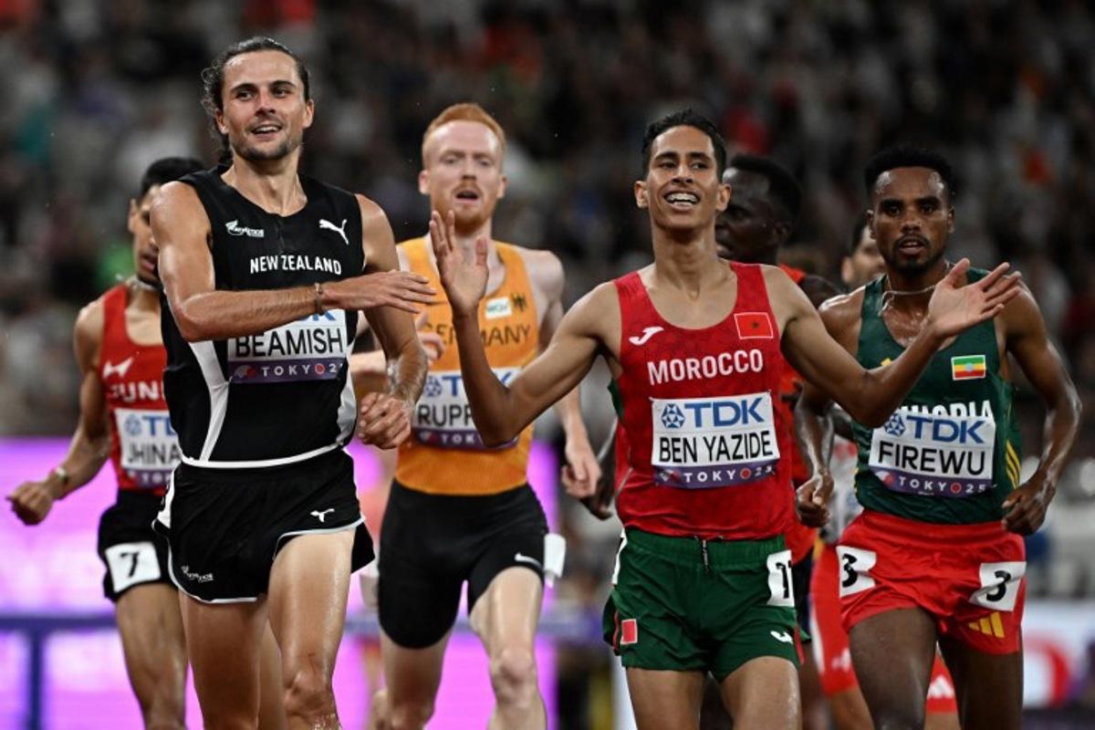 Mondiaux d'athlétisme - Geordie Beamish titré sur 3.000m steeple en dépassant sur le fil ...